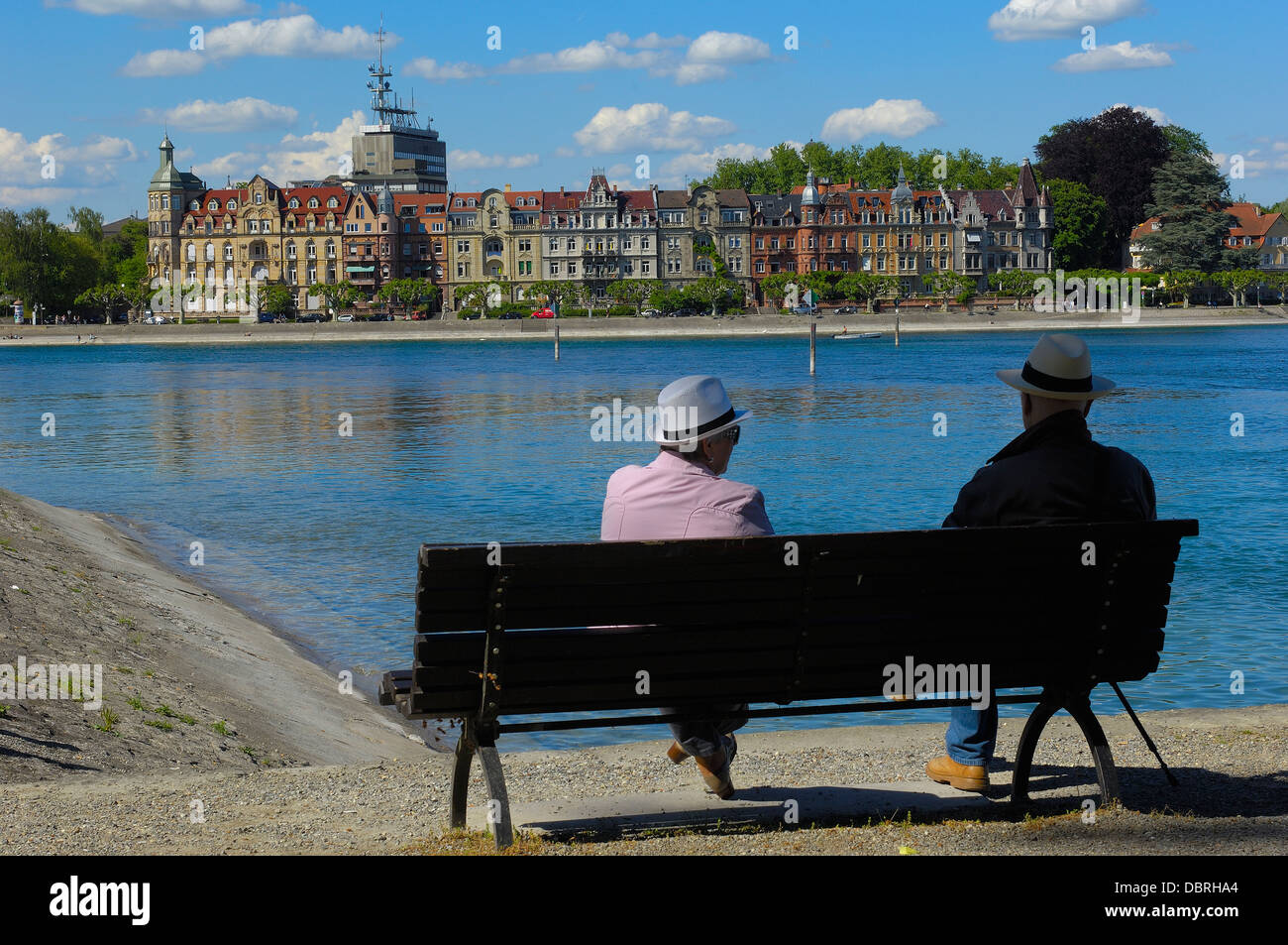 Constance, Constance, Bodensee, le lac de Constance, Bade-Wurtemberg ...
