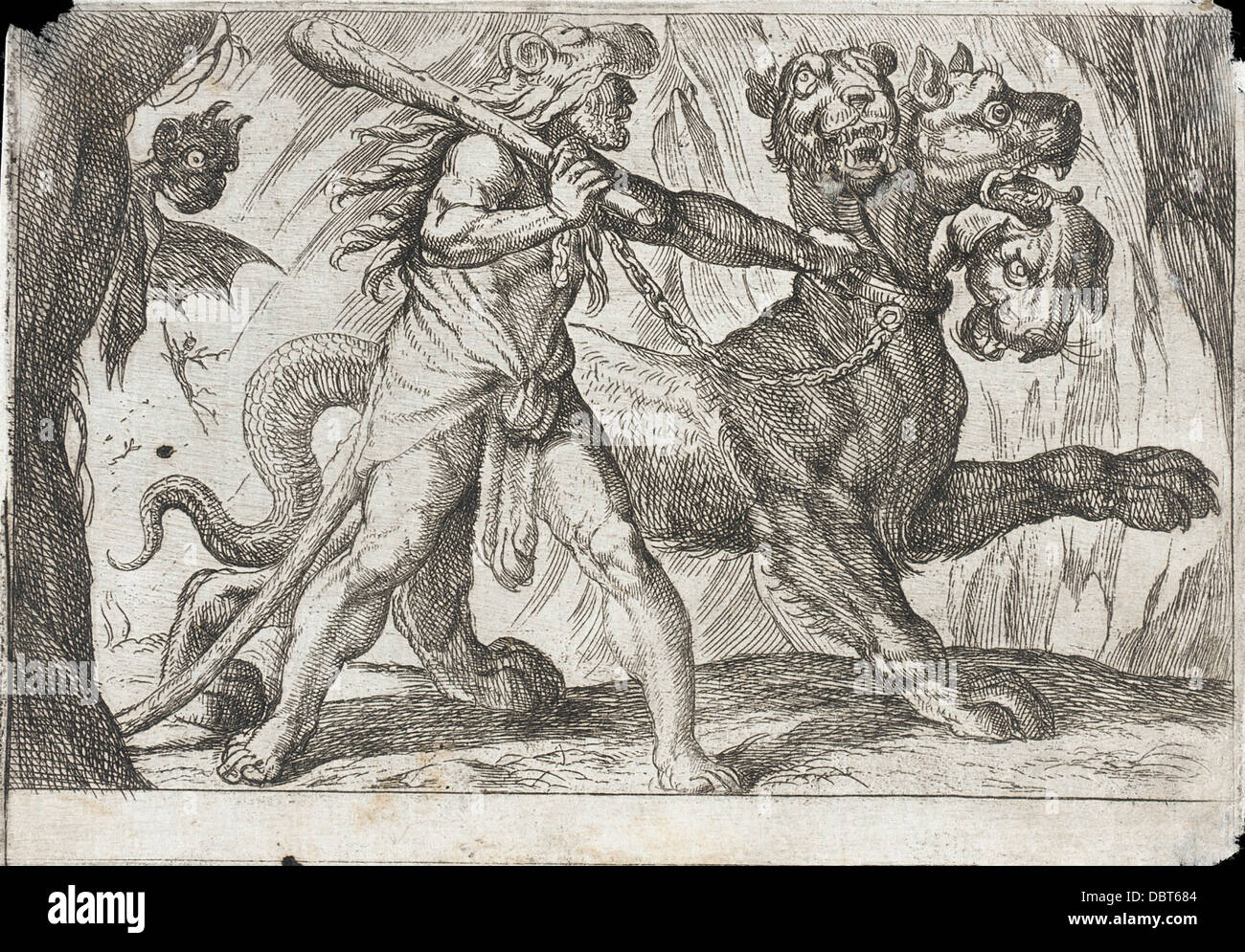 Hercule et Cerbère 65.37.17 Banque D'Images, Photo Stock: 58924100 - Alamy