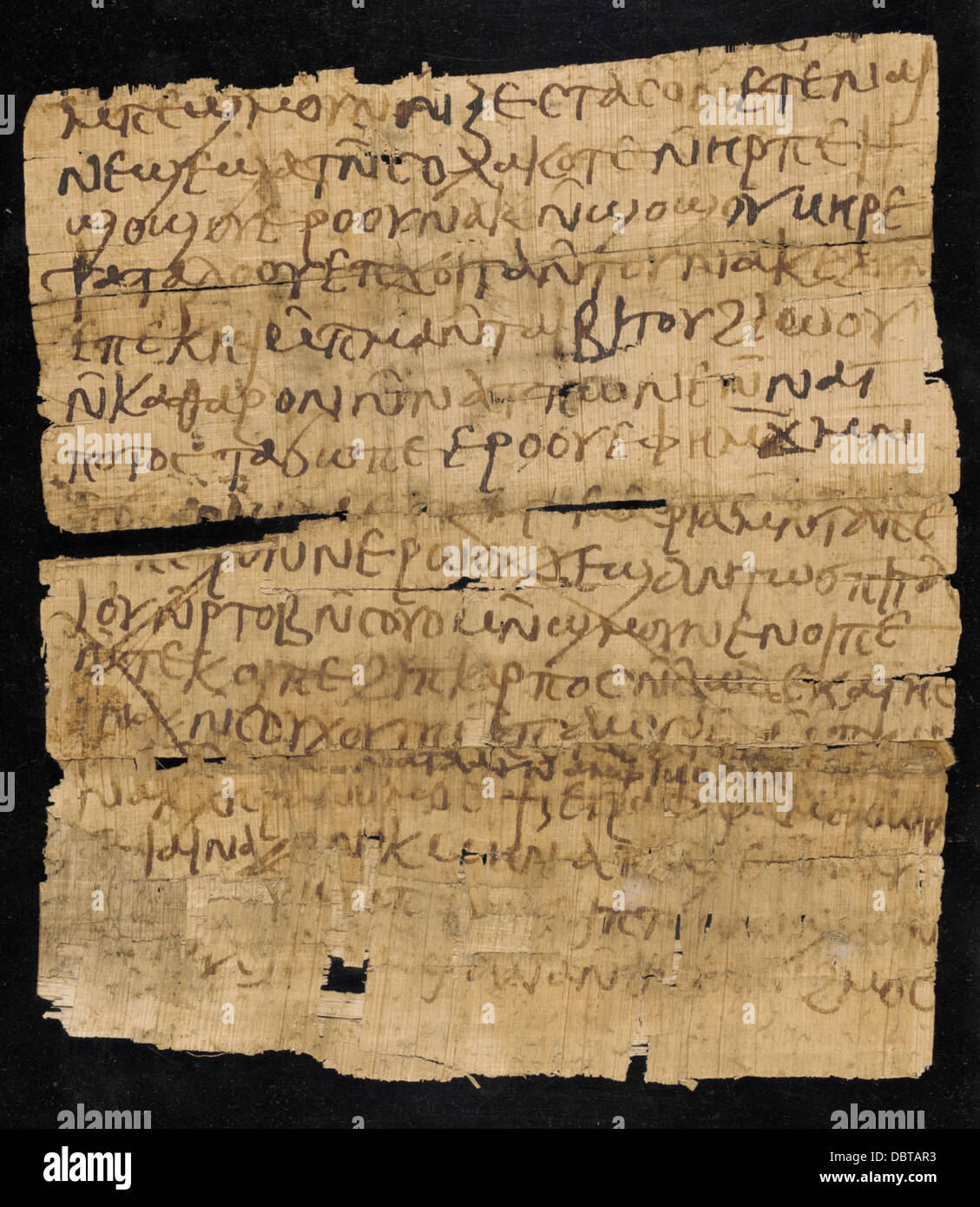 Coptic manuscript Banque de photographies et d’images à haute ...