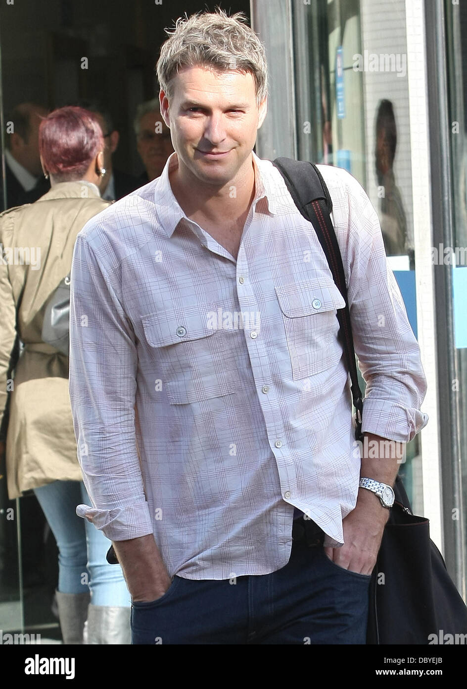 Dan lobb at the itv studios london Banque de photographies et d’images ...