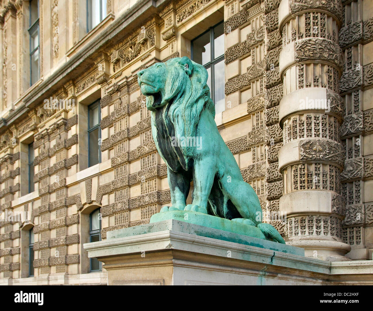 Louvre lion Banque de photographies et d’images à haute résolution - Alamy