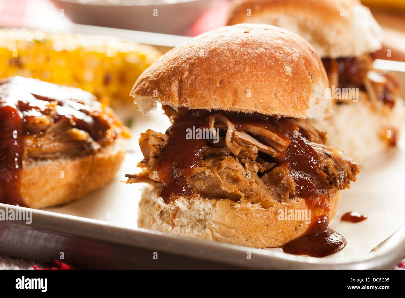 Pulled pork bbq Banque de photographies et d’images à haute résolution ...