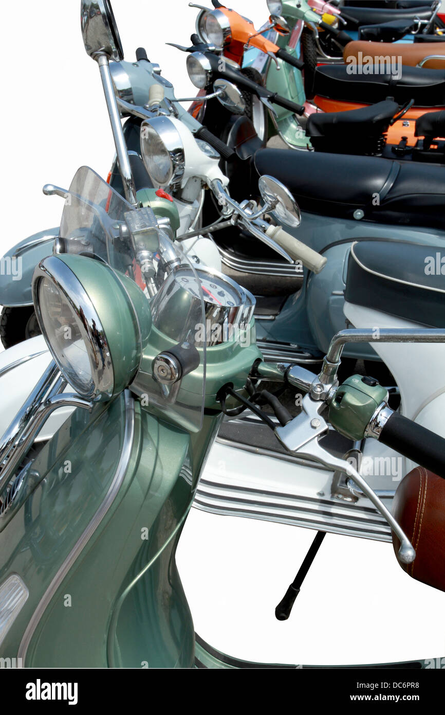 Vintage scooters Banque de photographies et d’images à haute résolution ...