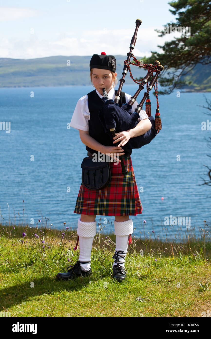 Highland games bagpipes Banque de photographies et d’images à haute ...