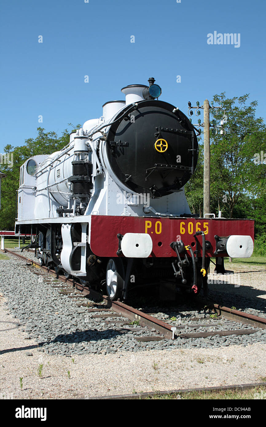 Preserved decapod steam locomotive Banque de photographies et d’images ...