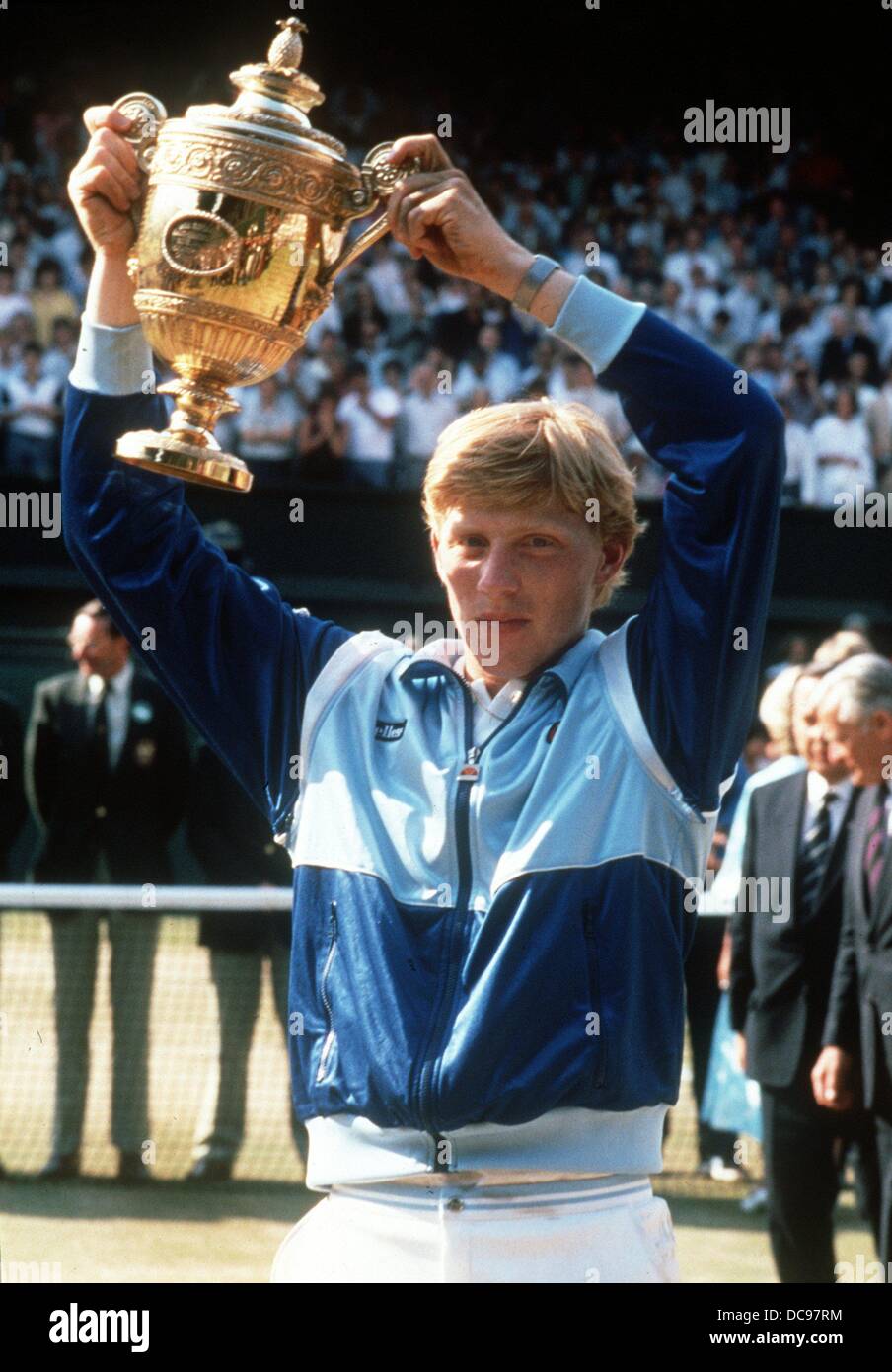 Victoires boris becker wimbledon Banque d'image et photos - Alamy