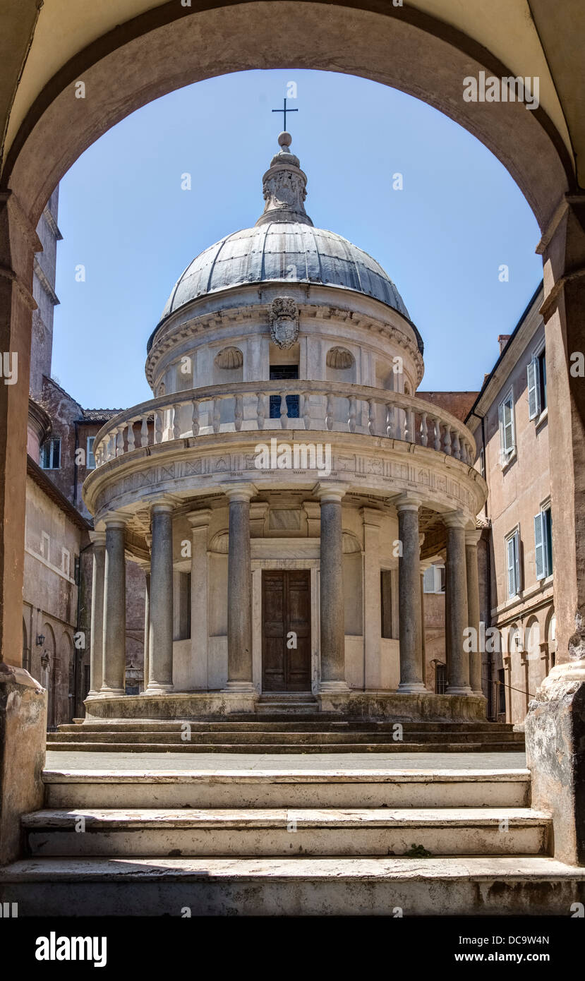 Tempietto of san pietro Banque de photographies et d’images à haute résolution - Alamy