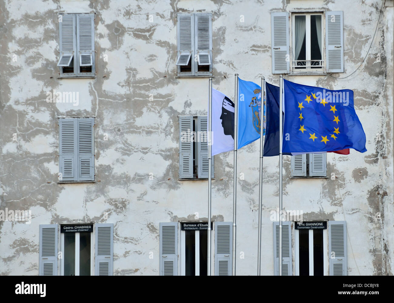 Corsican flag Banque de photographies et d’images à haute résolution ...