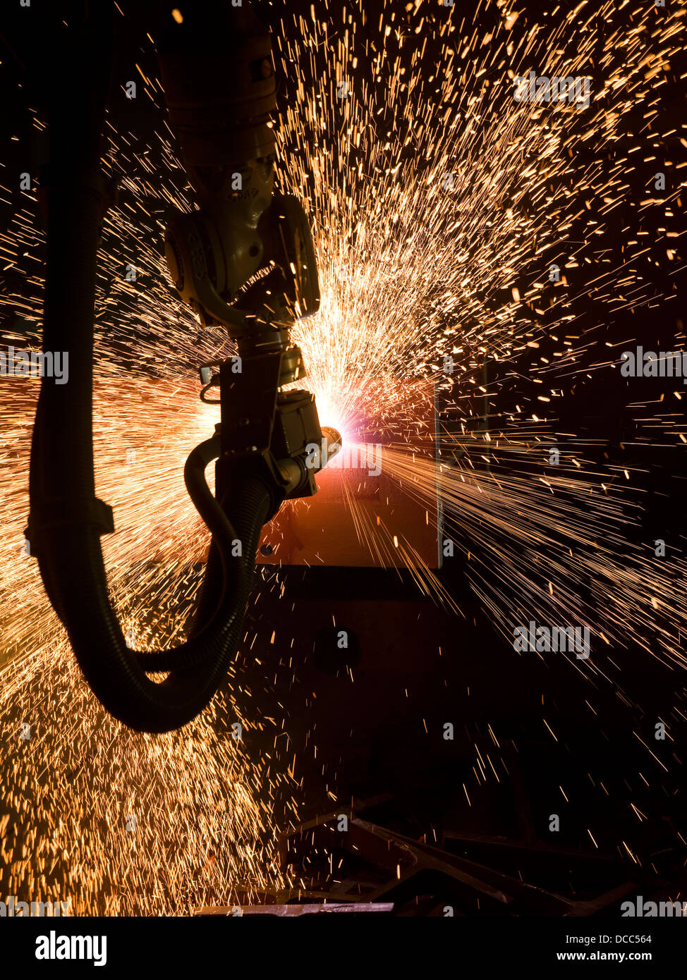 Robot laser Banque de photographies et d’images à haute résolution - Alamy