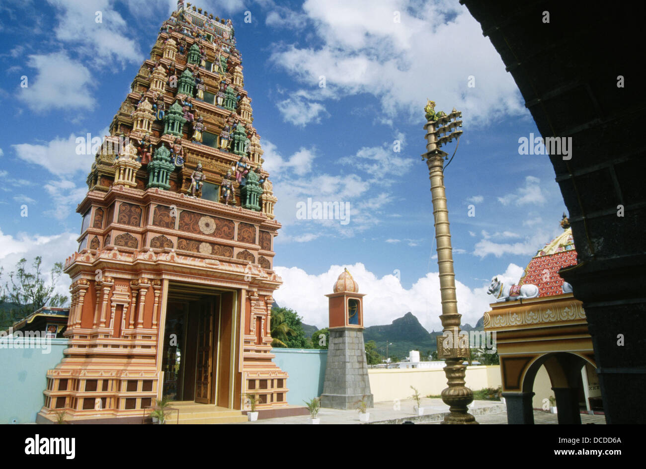 Mauritius Port Louis Hindu Temple Banque d'image et photos - Alamy