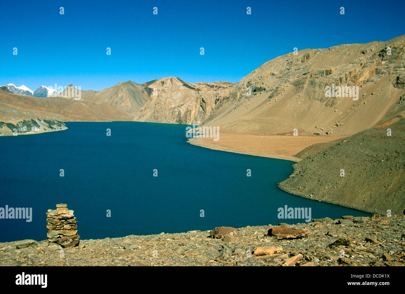 Lac tilicho Banque de photographies et d’images à haute résolution - Alamy