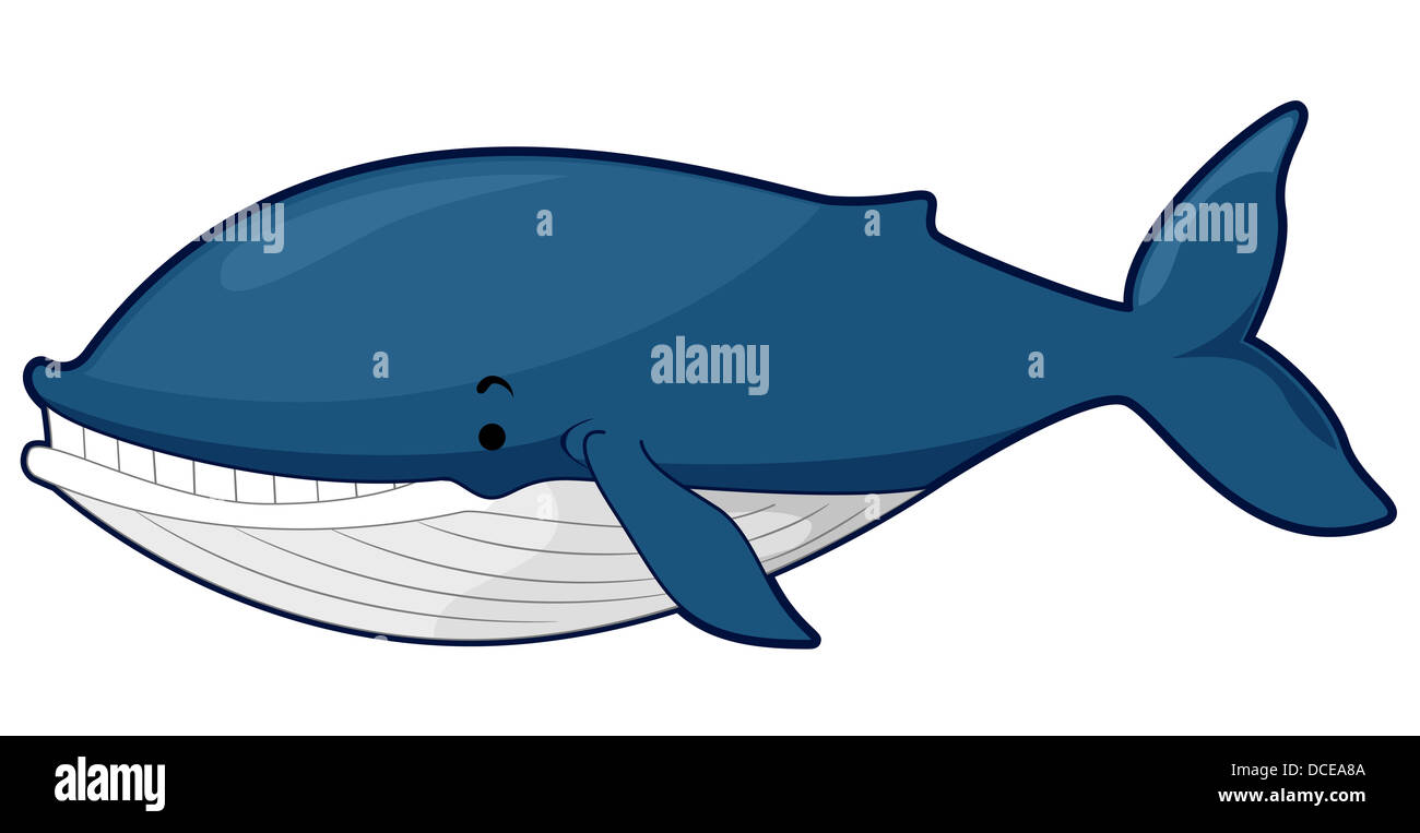 Une baleine cartoon Banque de photographies et d’images à haute ...