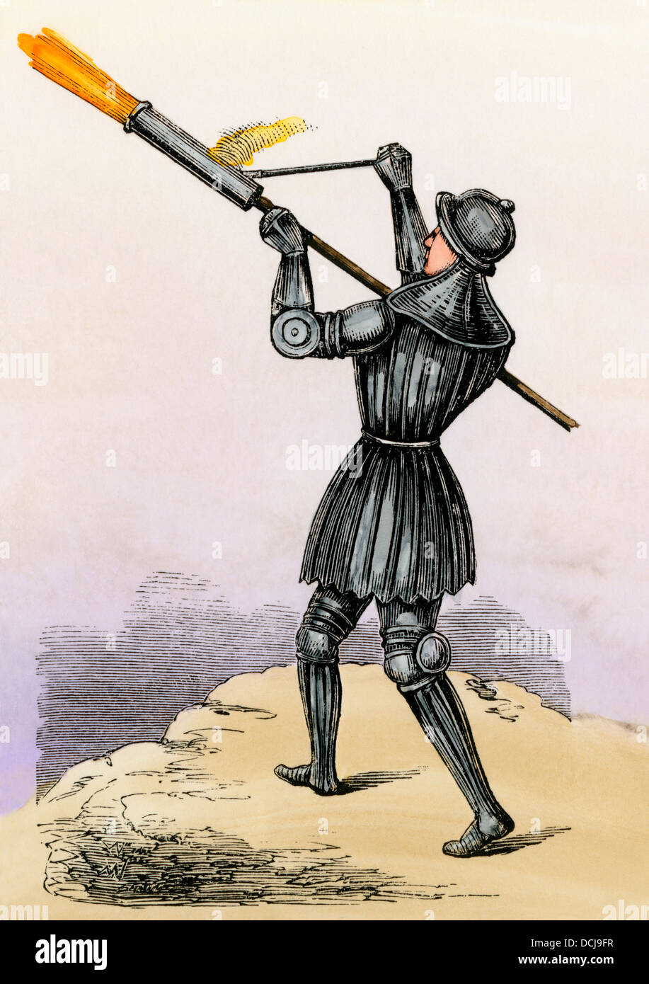 Part-bombard, un canon à main des années 1400, peut-être la première ...