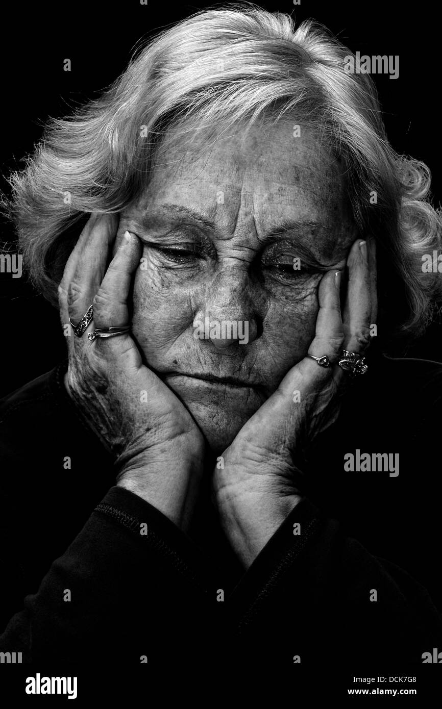 Malade noir et blanc Banque de photographies et d’images à haute ...