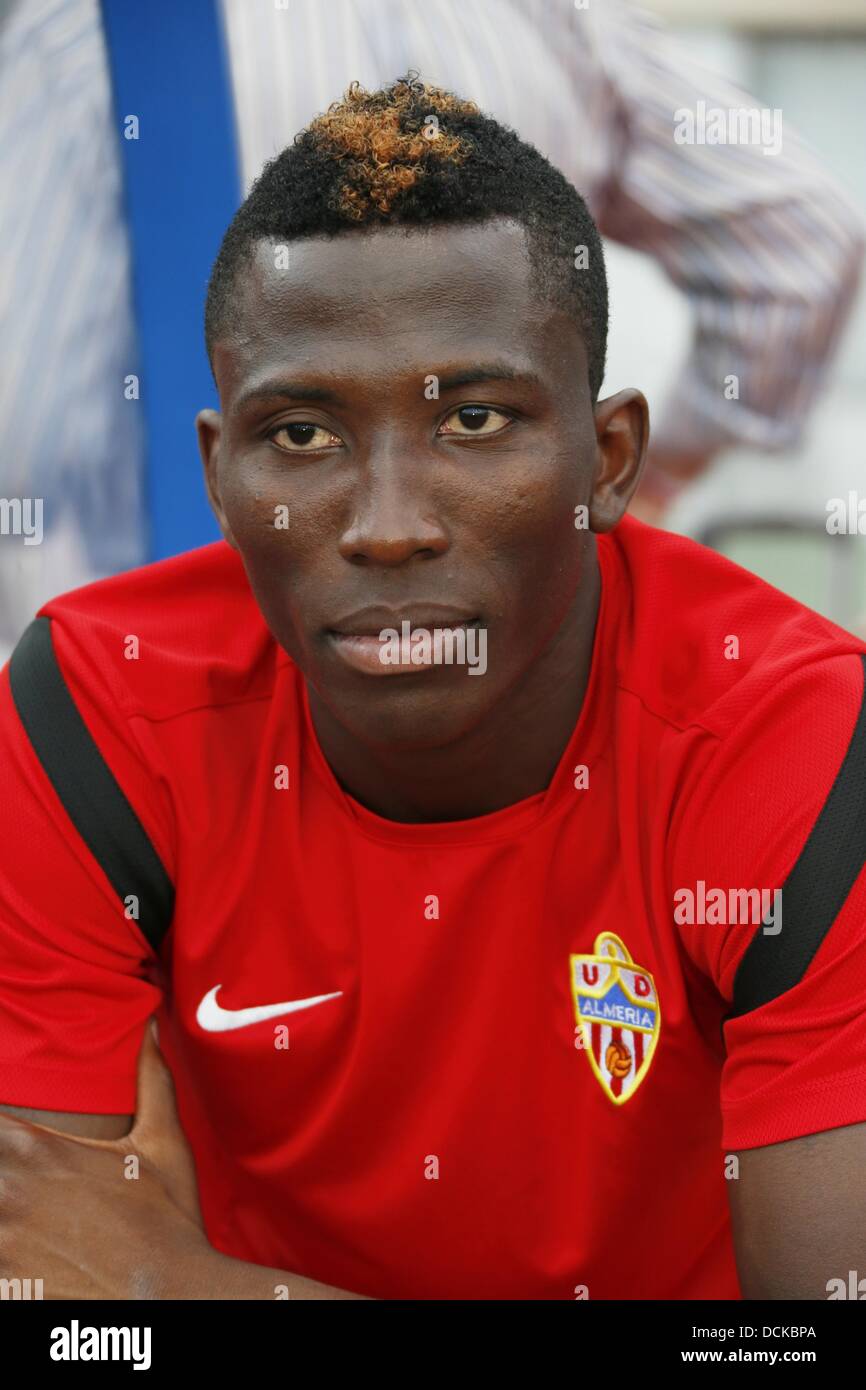 Jonathan Sundy (Almeria), le 6 août 2013 - Football : match pré saison ...