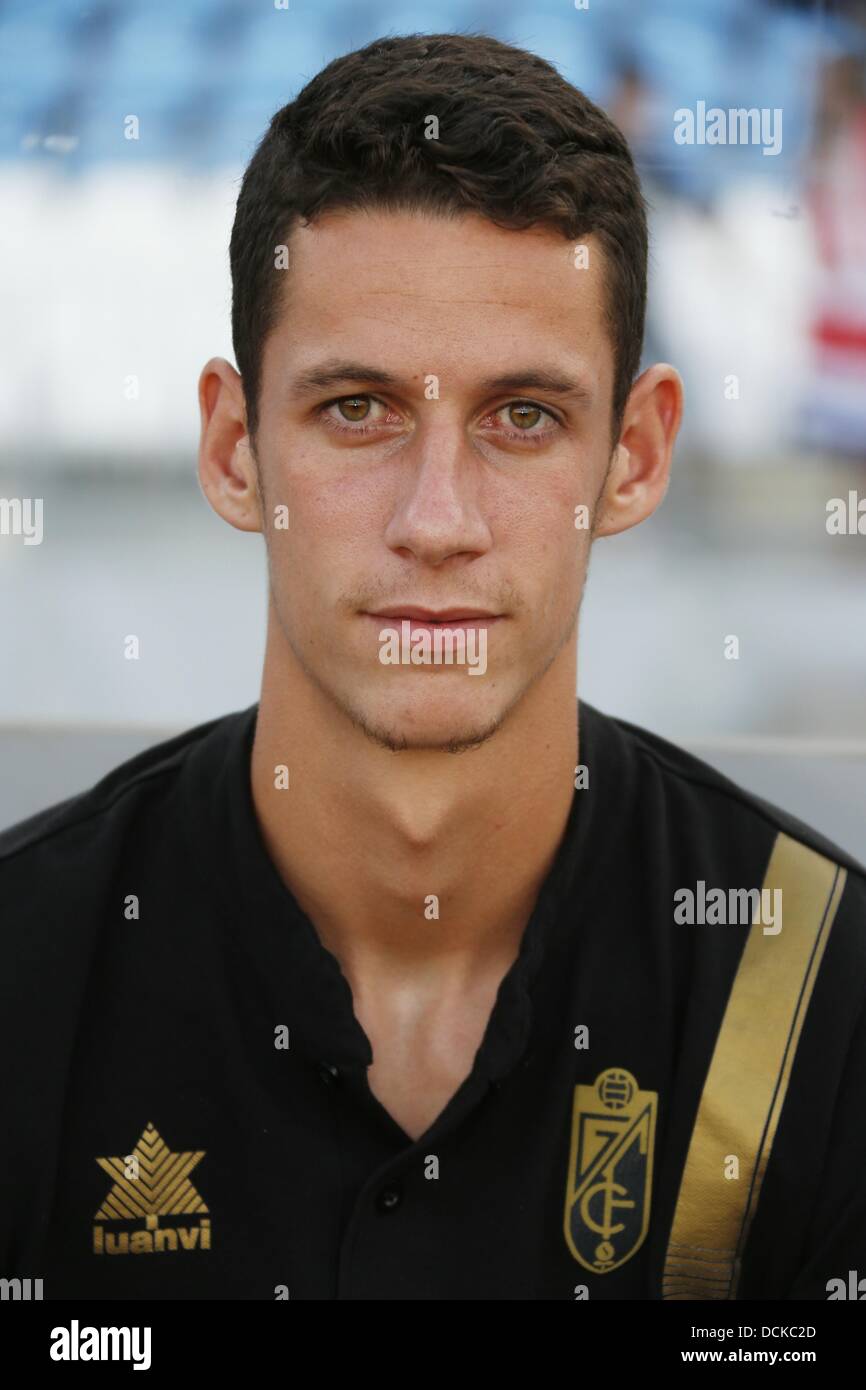 Alexandre Coeff (Grenade), le 6 août 2013 - Football : match pré saison ...