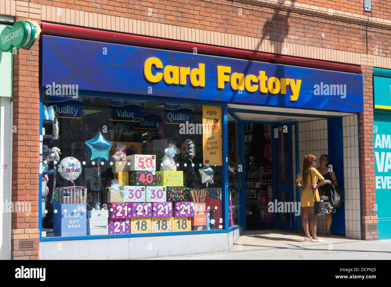 Card factory shop Banque de photographies et d’images à haute ...