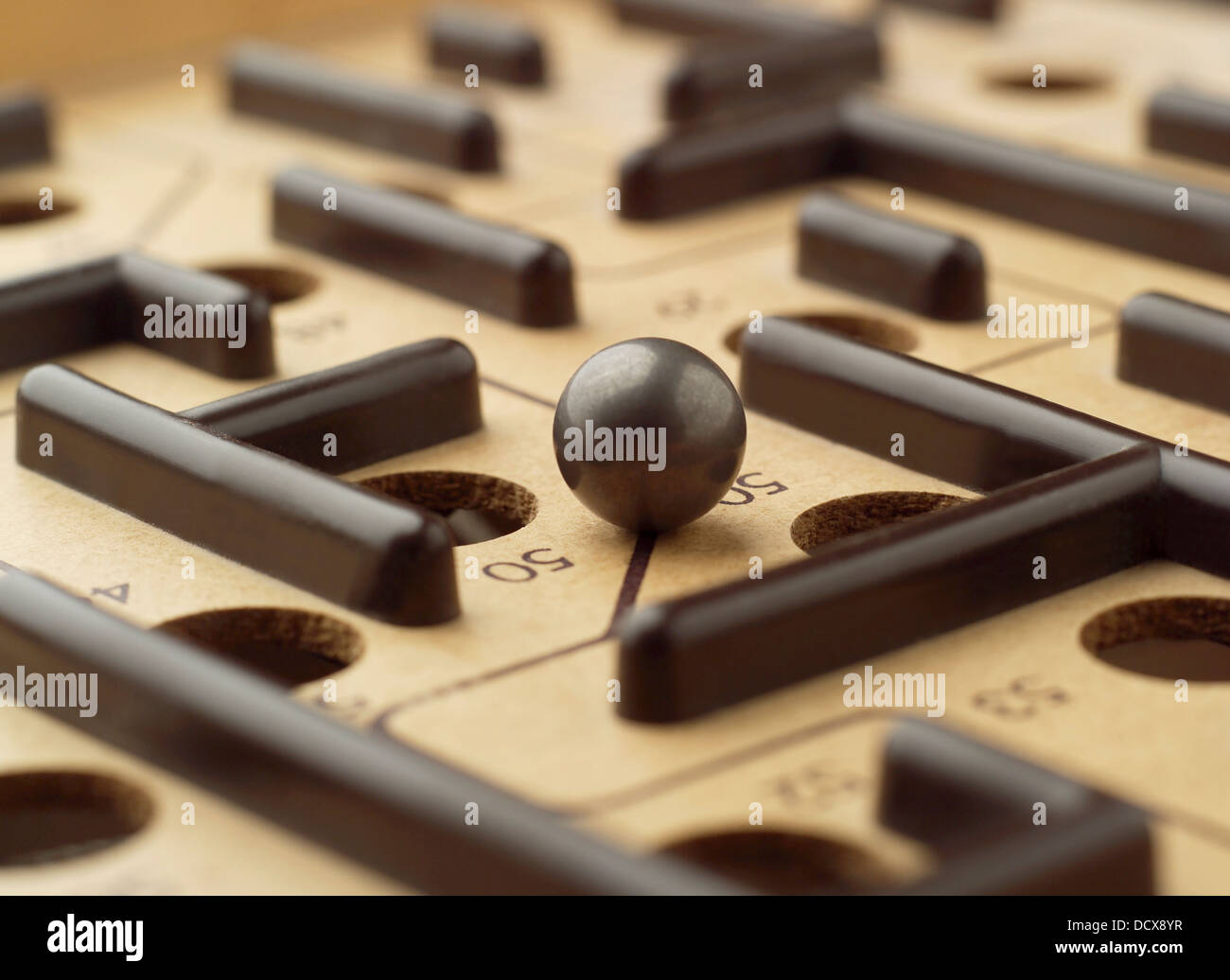 Jeu de labyrinthe Banque de photographies et d’images à haute ...