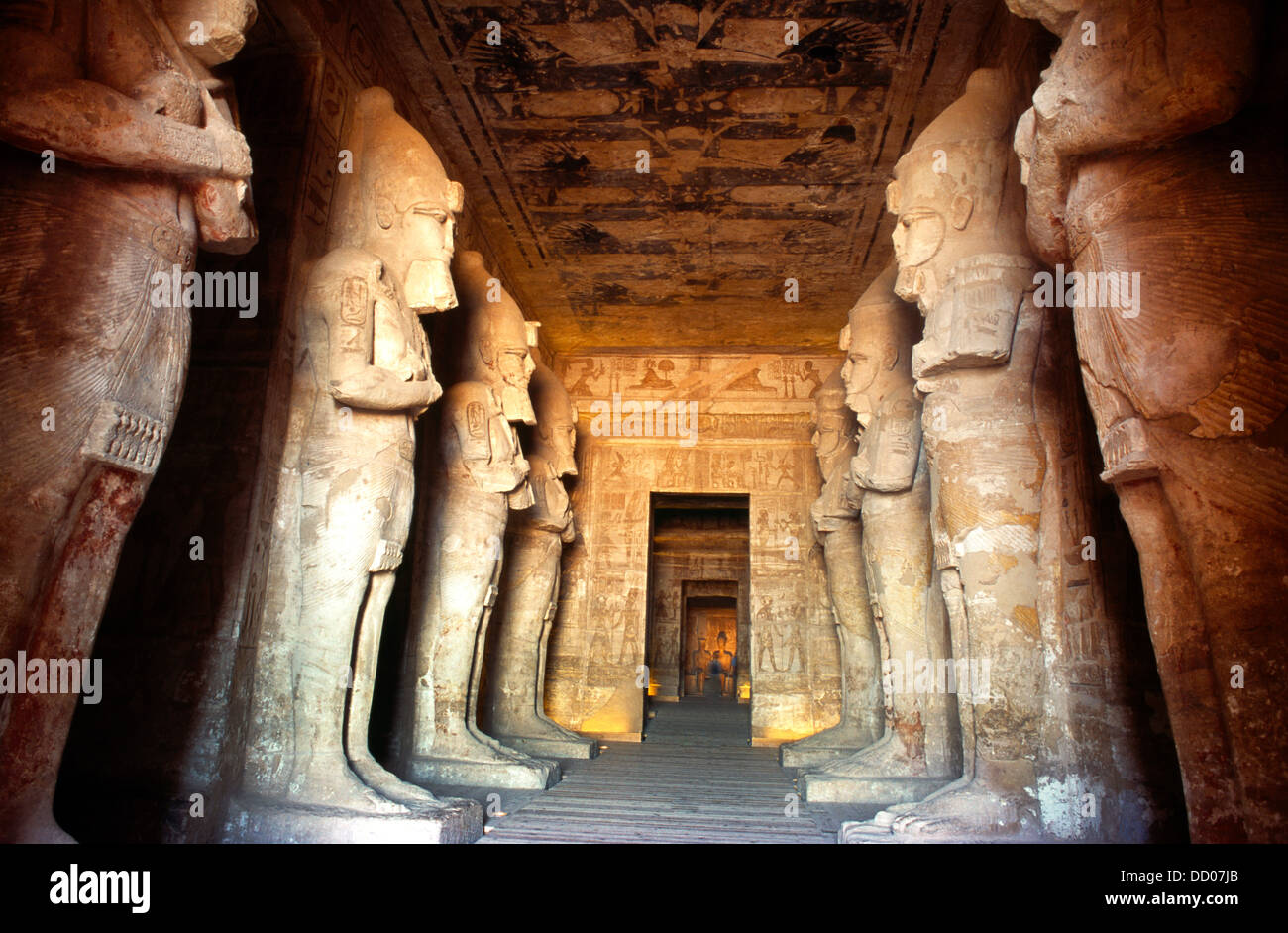 L'Egypte Abou Simbel Le Grand Temple d'Ra-Harakhte Photo Stock - Alamy