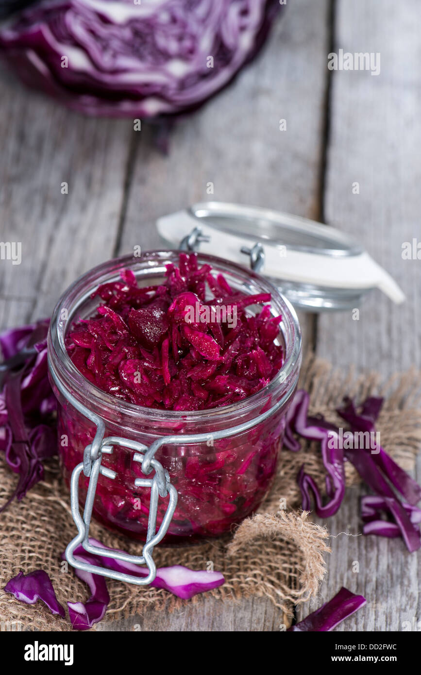 Salade de chou salade de chou rouge Banque de photographies et d’images ...