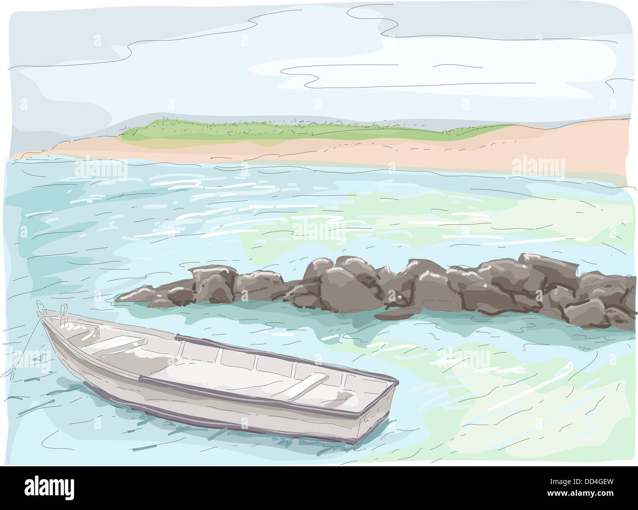 Bateau croquis Banque de photographies et d’images à haute résolution ...