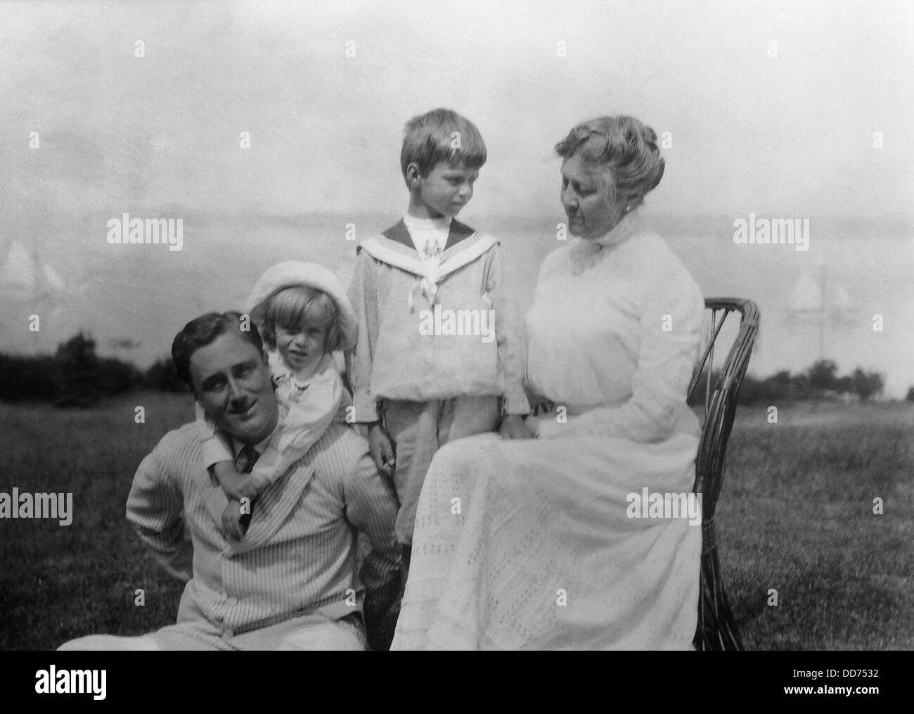 Elliott roosevelt Banque d'images noir et blanc - Alamy