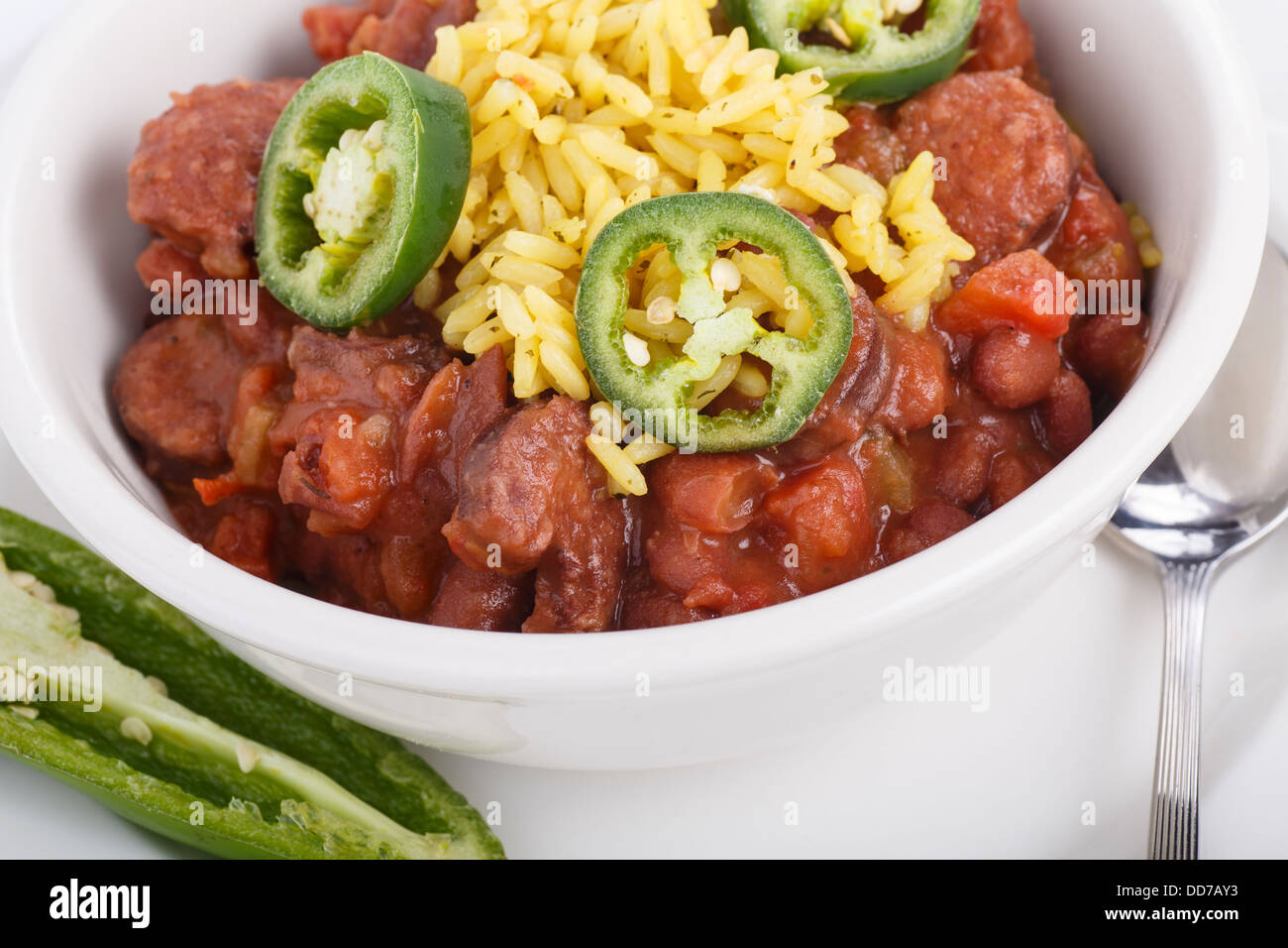 Haricot rouge coupé Banque de photographies et d’images à haute ...