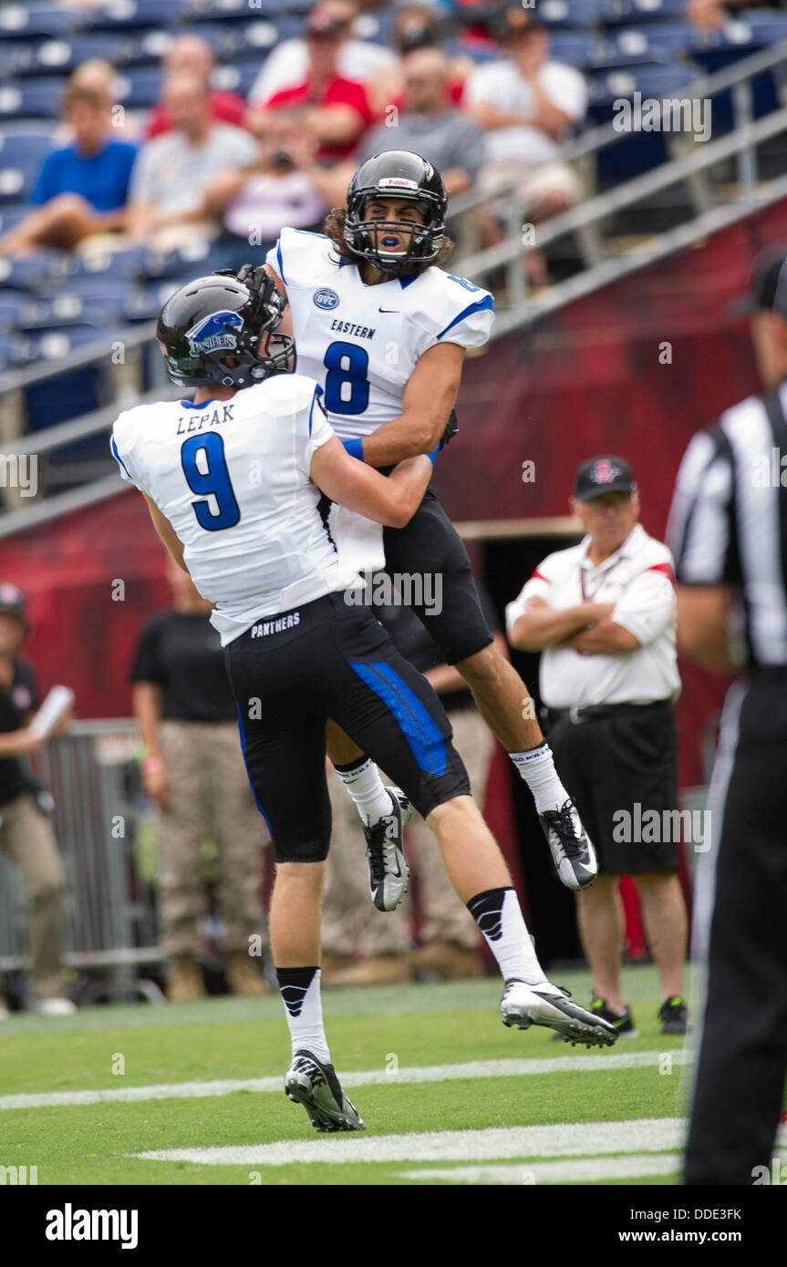 July 30, 2013 - San Diego, CA, États-Unis d'Amérique - le receveur des ...