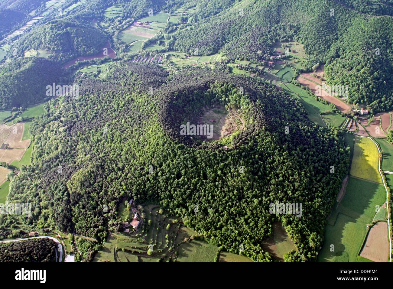 Santa Margarida Volcano Banque d'image et photos - Alamy