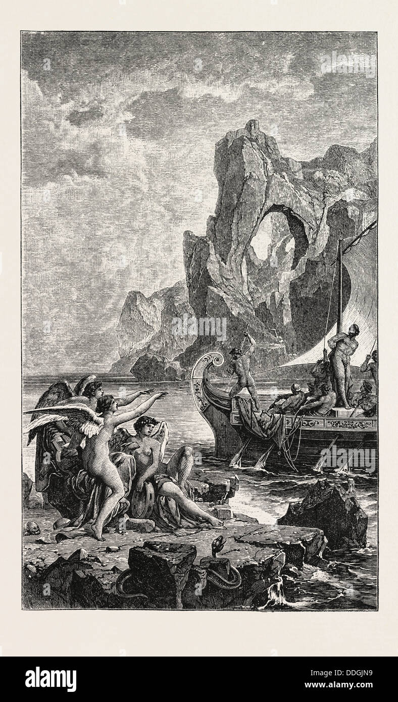 Ulysse et sirènes Banque de photographies et d’images à haute résolution - Alamy