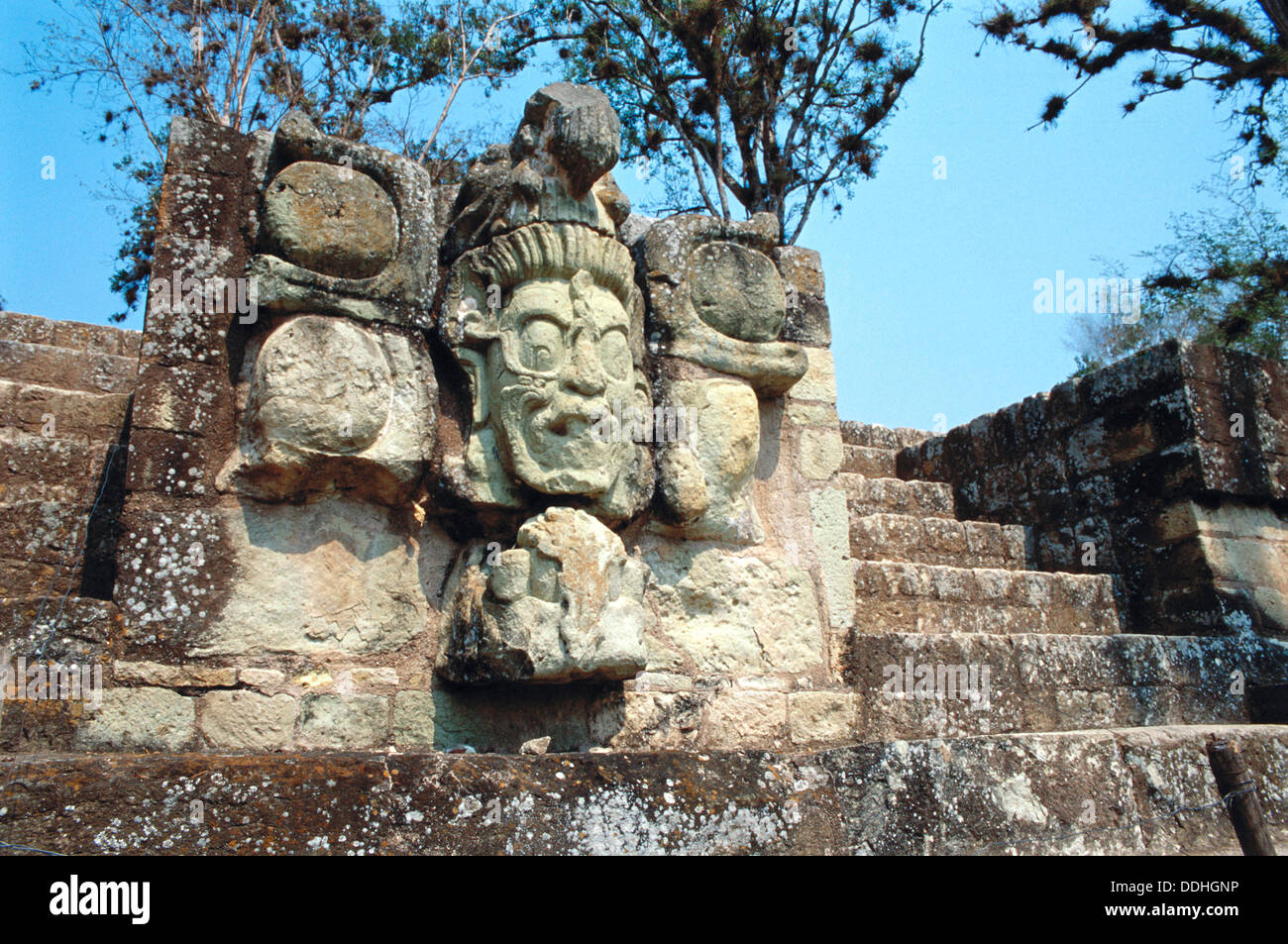 Dieu Soleil Maya Banque d'image et photos - Alamy