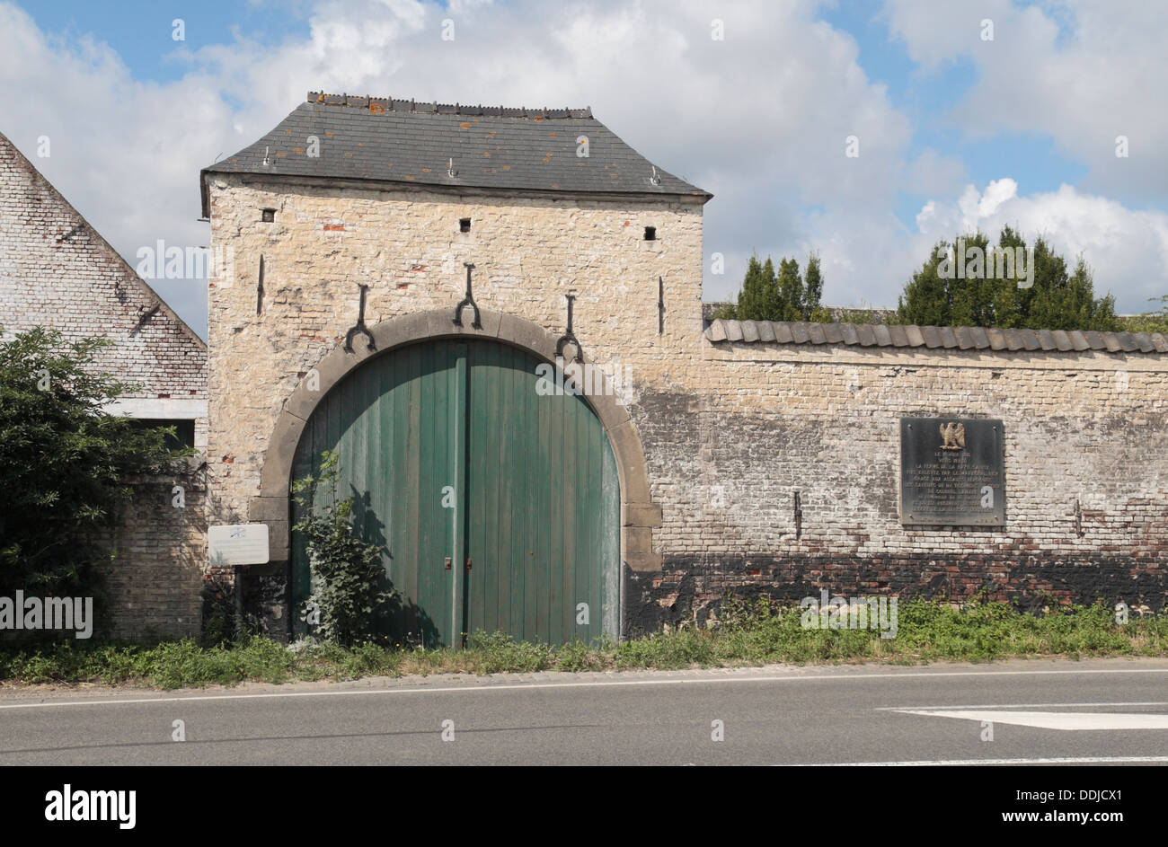Waterloo battle major baring Banque de photographies et d’images à ...