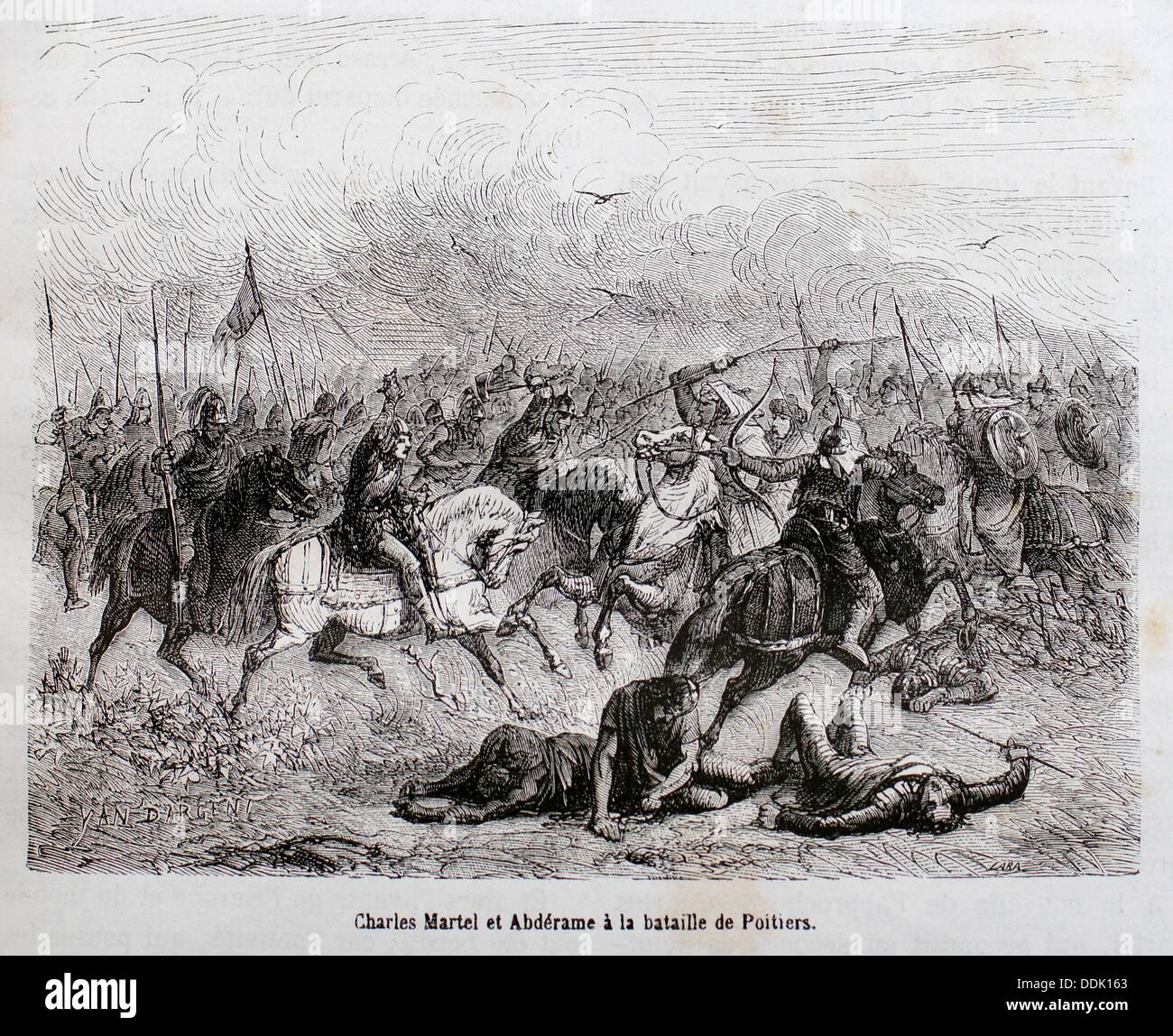 Bataille de poitiers 732 Banque de photographies et d’images à haute ...