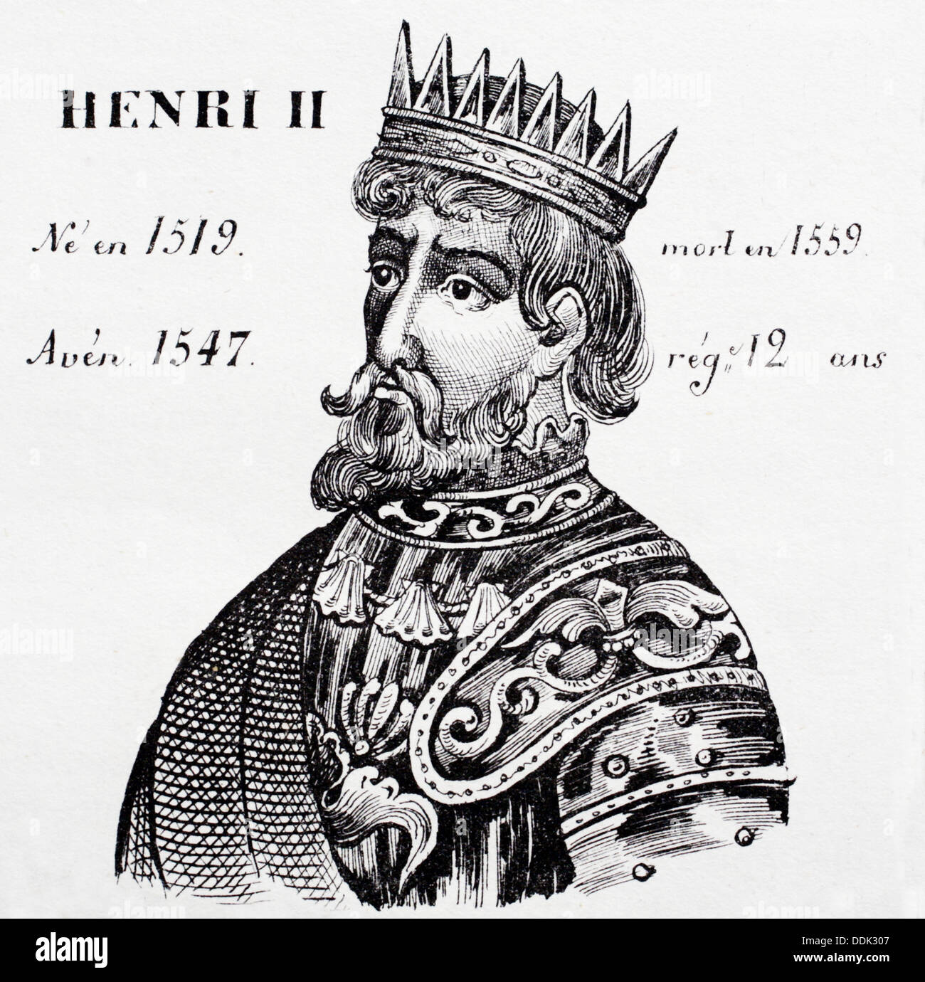 Henri ii roi de france Banque de photographies et d’images à haute ...
