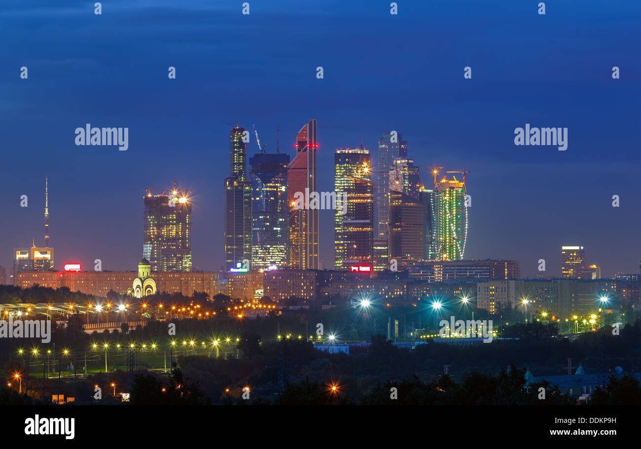 Skyline de moscou Banque de photographies et d’images à haute ...