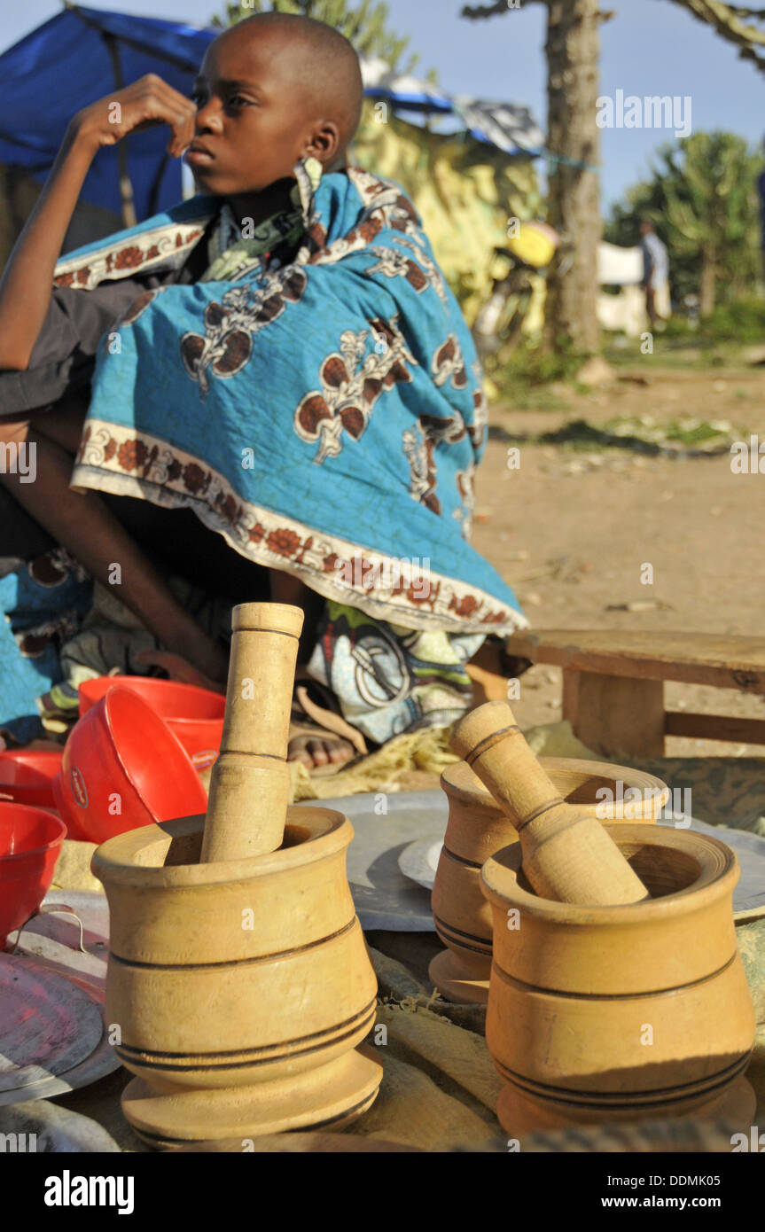 Pilon en bois afrique Banque de photographies et d’images à haute ...