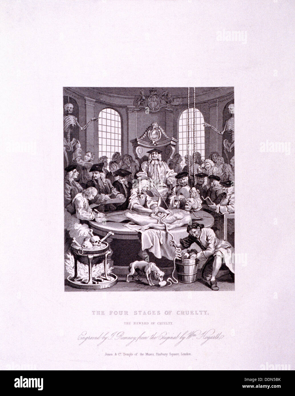 "La récompense de la cruauté', à partir de tôles IV Les quatre étapes ...