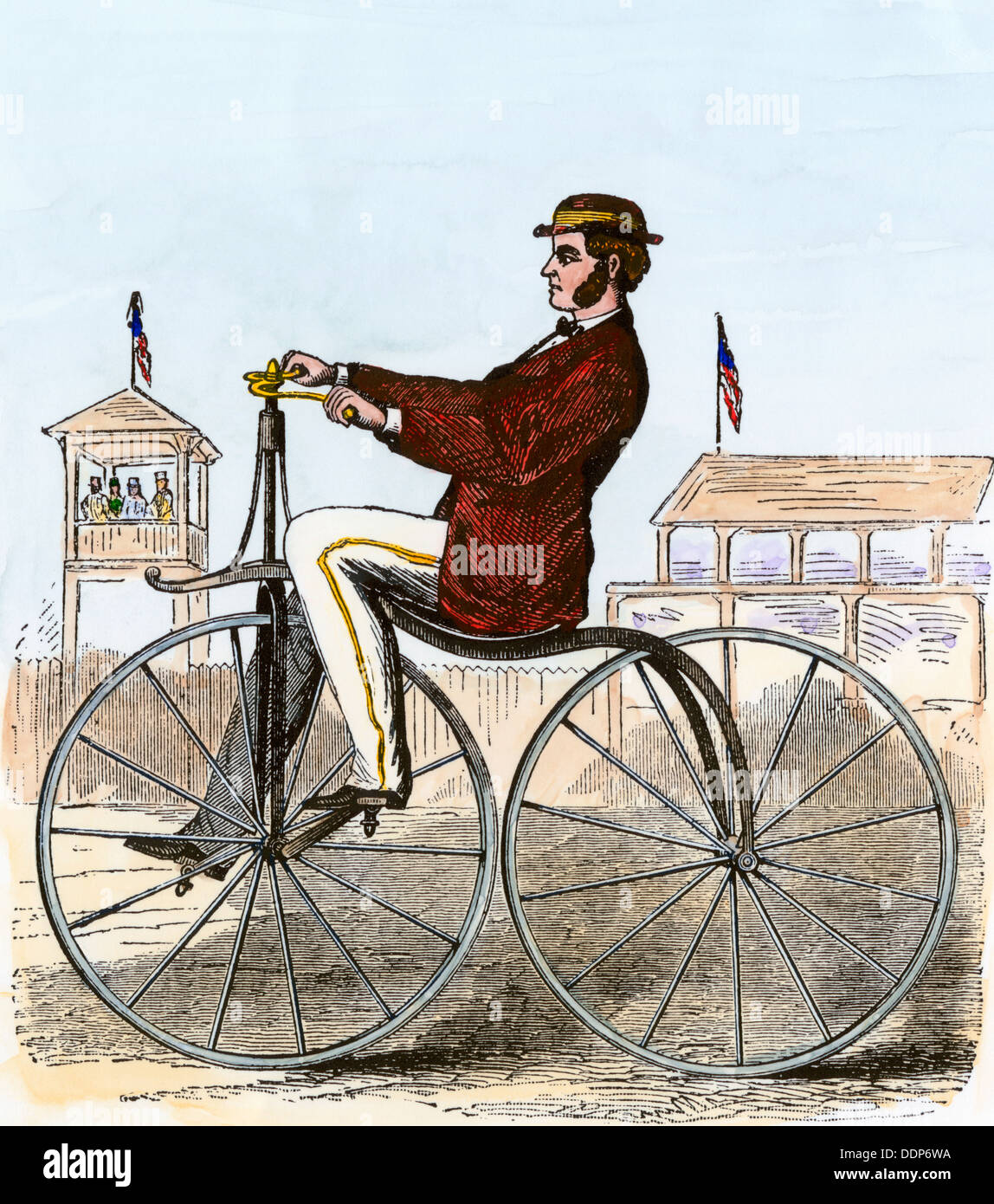 Velocipede 19th century Banque de photographies et d’images à haute ...