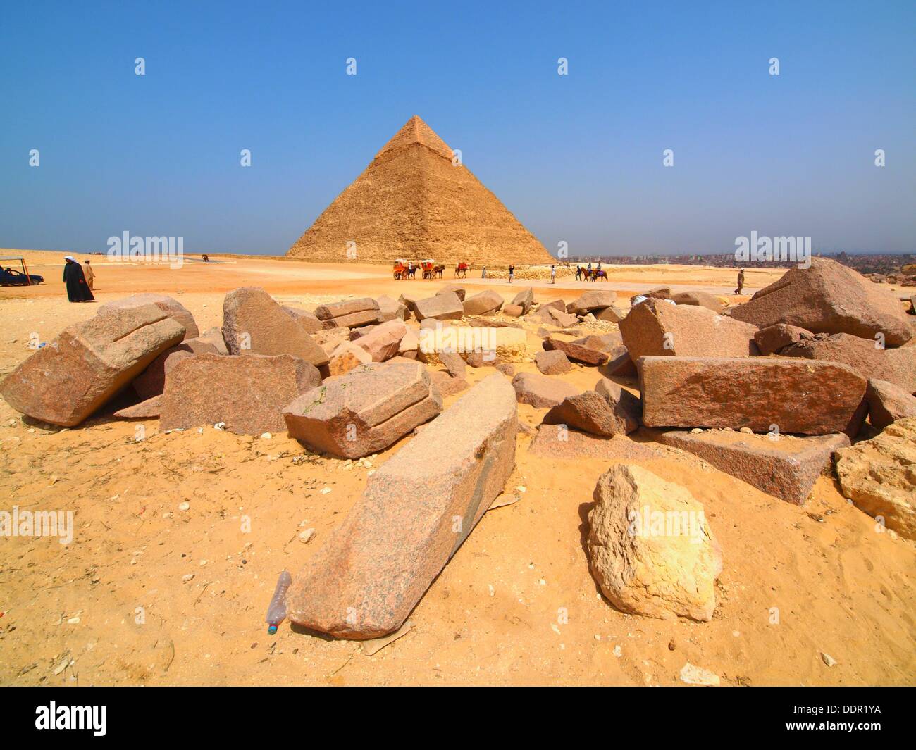 La pyramide de kefren Banque de photographies et d’images à haute ...