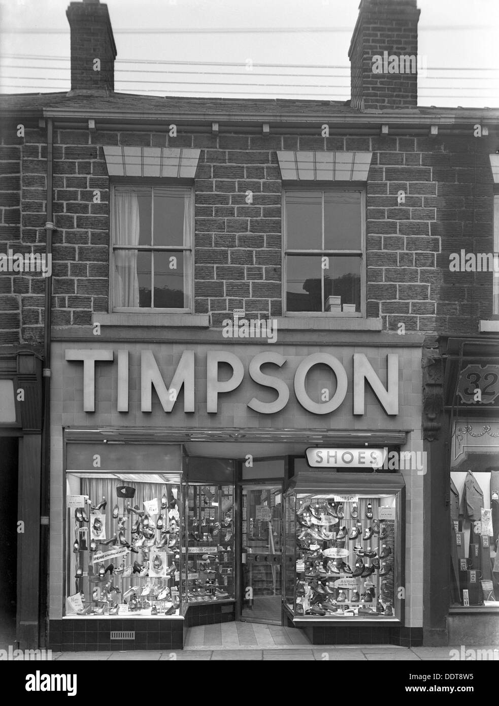 Shop window 1950s Banque de photographies et d’images à haute ...