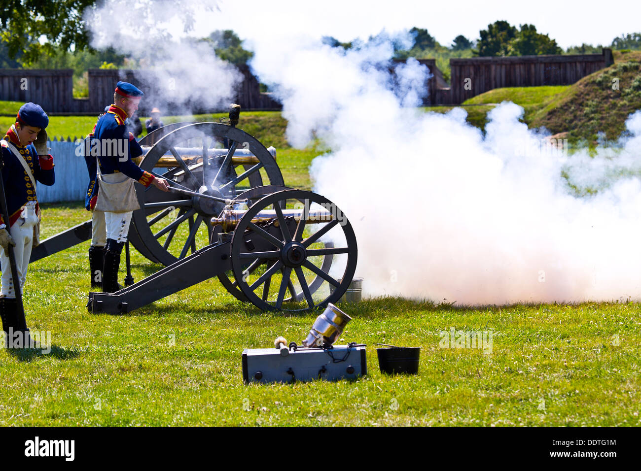 Canada histoire guerre de 1812 champs de bataille Banque de ...