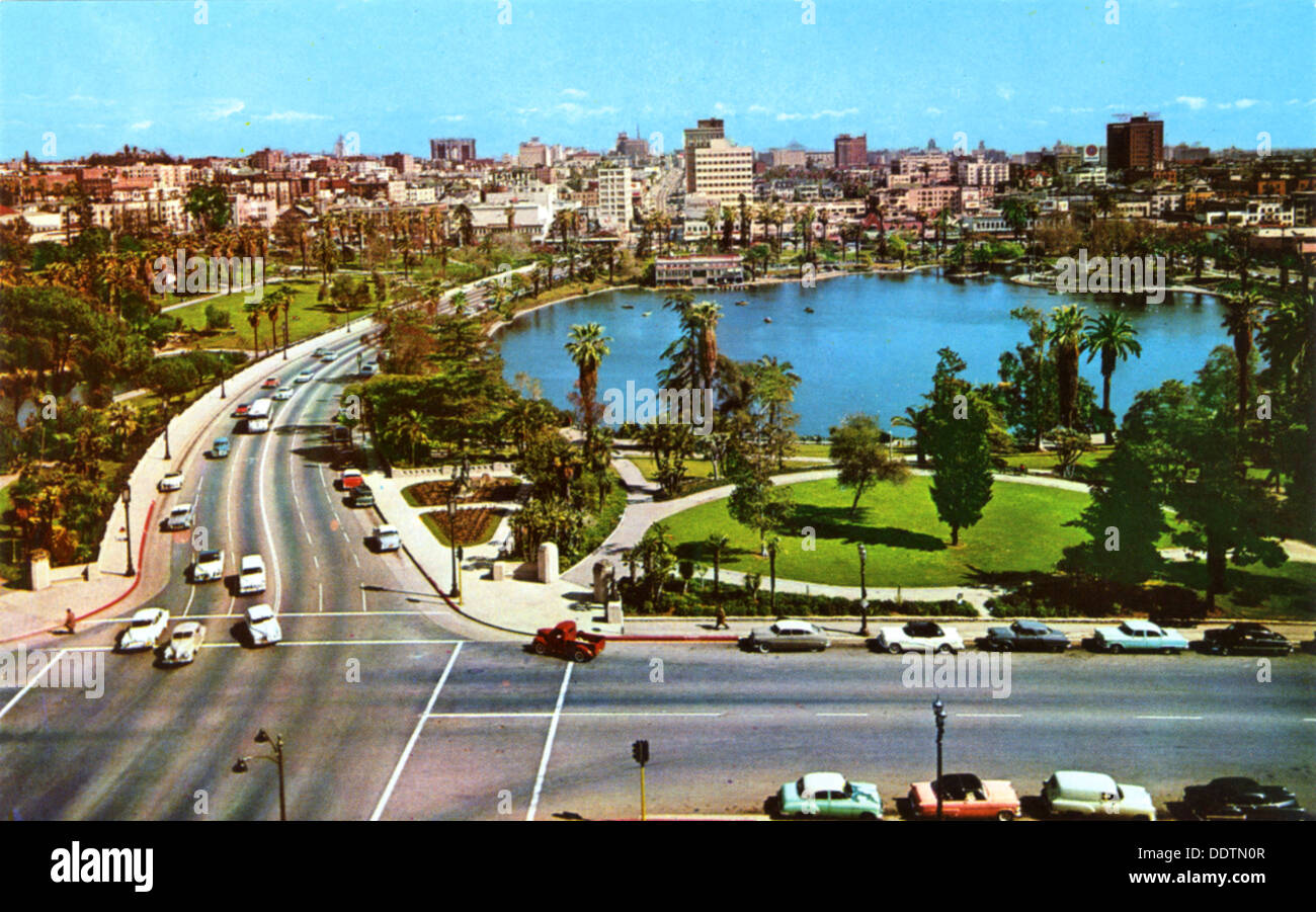 Macarthur park los angeles Banque de photographies et d’images à haute ...