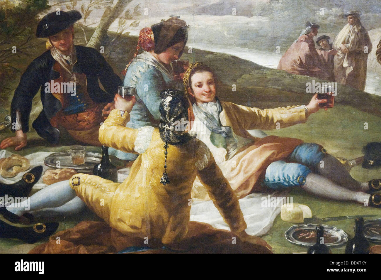 Picnic 18th century Banque de photographies et d’images à haute ...
