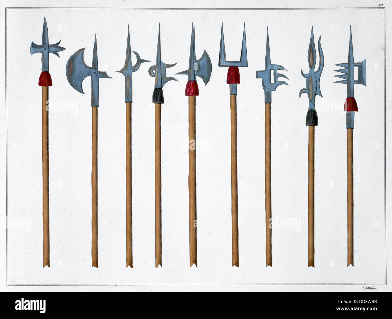 Halberds weapon Banque de photographies et d’images à haute résolution ...