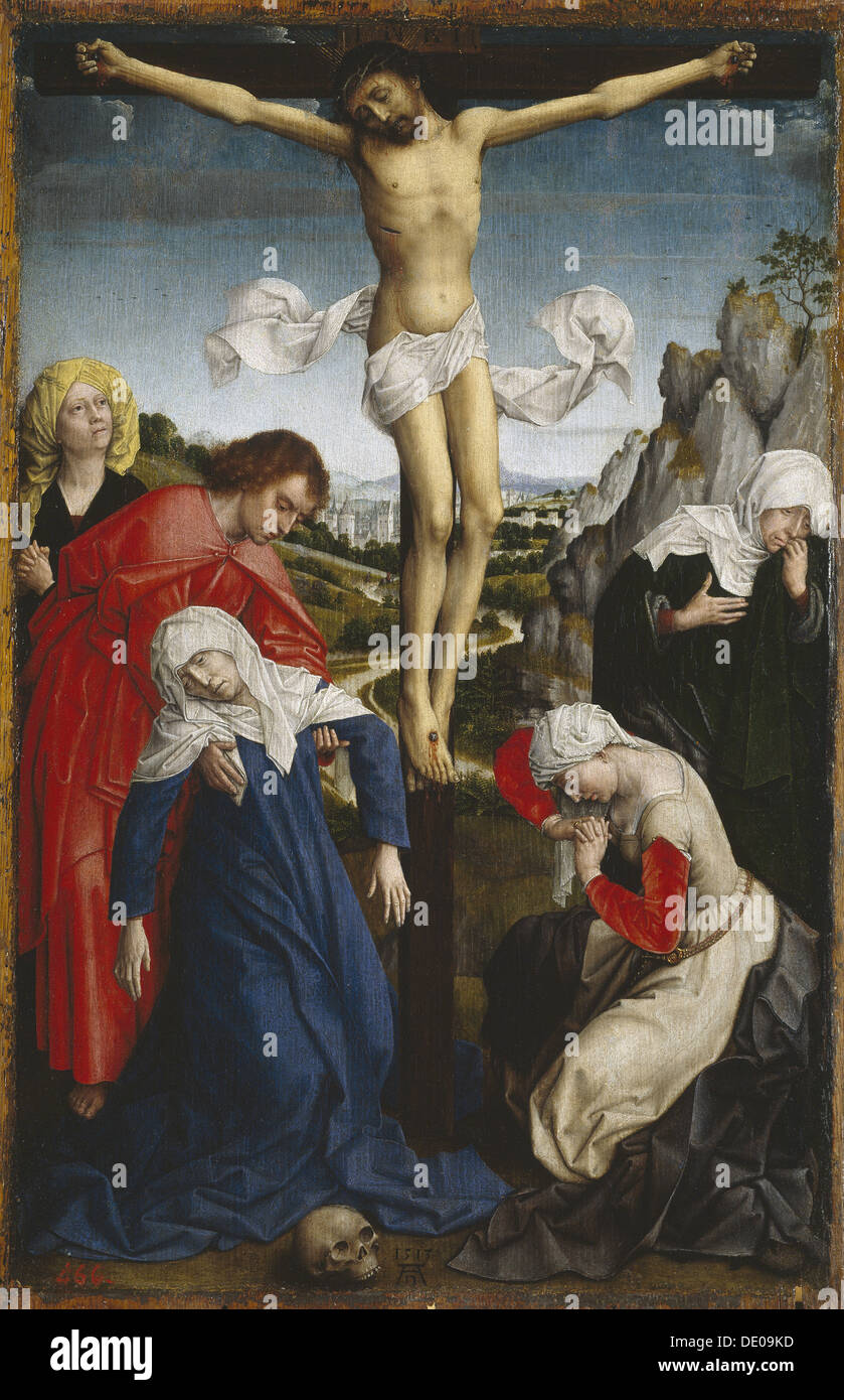Rogier Van Der Weyden The Crucifixion Banque d'image et photos - Alamy