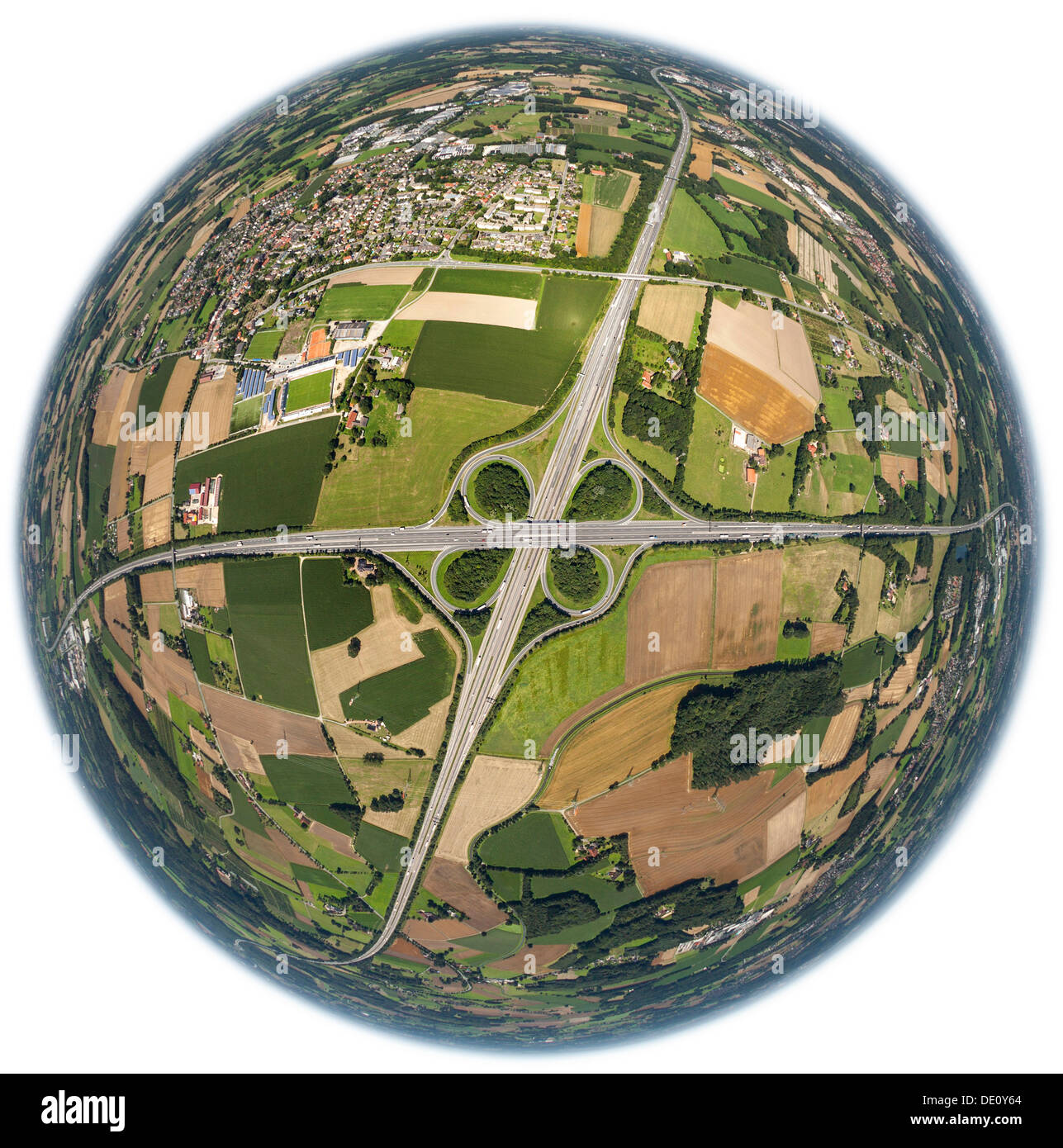 Autoroute a1 et autoroute a30 Banque de photographies et d’images à ...