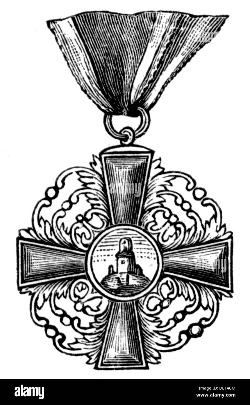 Décorations, Allemagne, Baden, ordre du Lion de Zeahringen, fondé le 26 ...