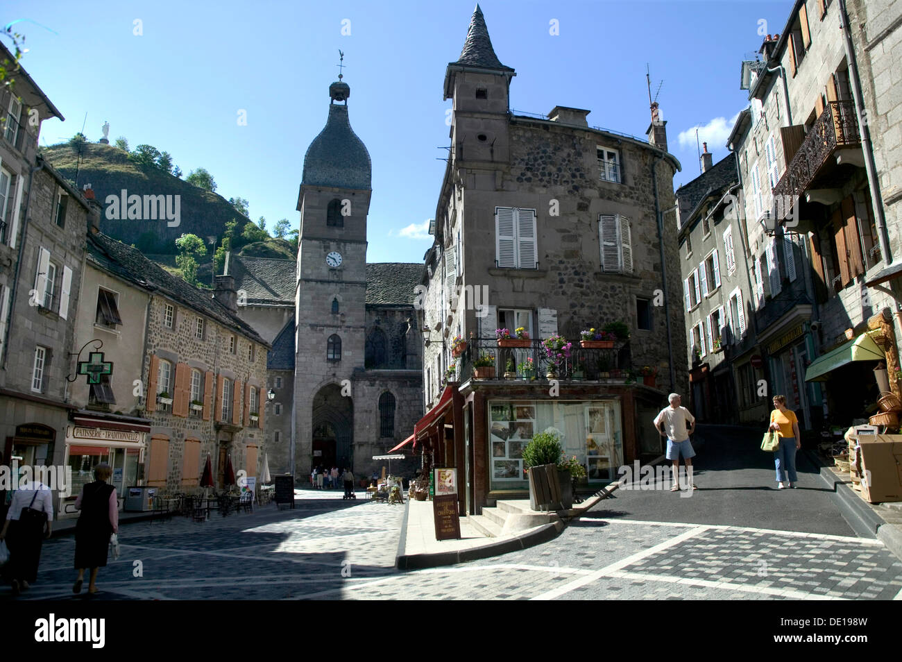 Ville de Murat, Cantal, France, Europe Photo Stock - Alamy