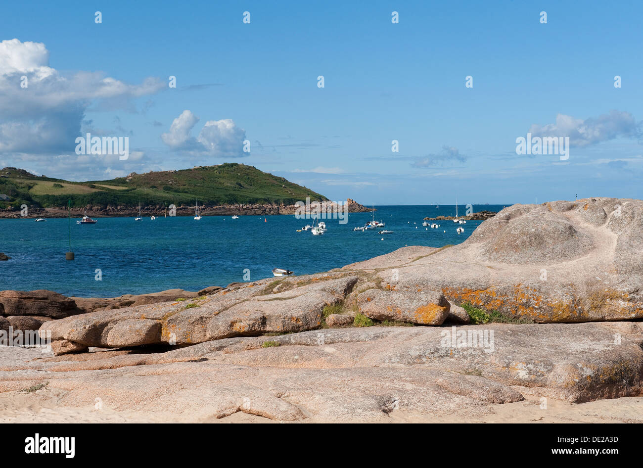 Plage de trebeurden Banque de photographies et d’images à haute ...