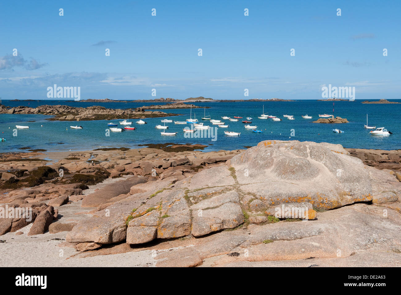 Plage de trebeurden Banque de photographies et d’images à haute ...